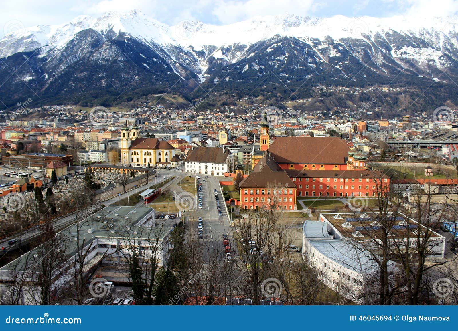 Panoramic View of Innsbruck, Austria Stock Photo - Image of panoramic ...