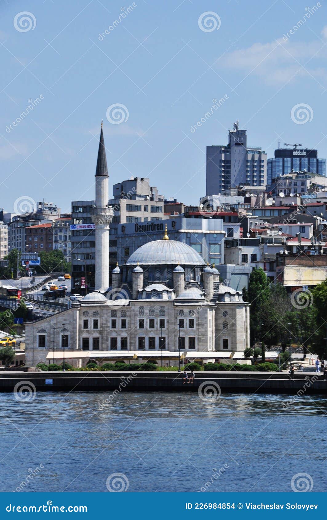 Panoramic View of Istanbul and the Bosphorus. Editorial Stock Image ...