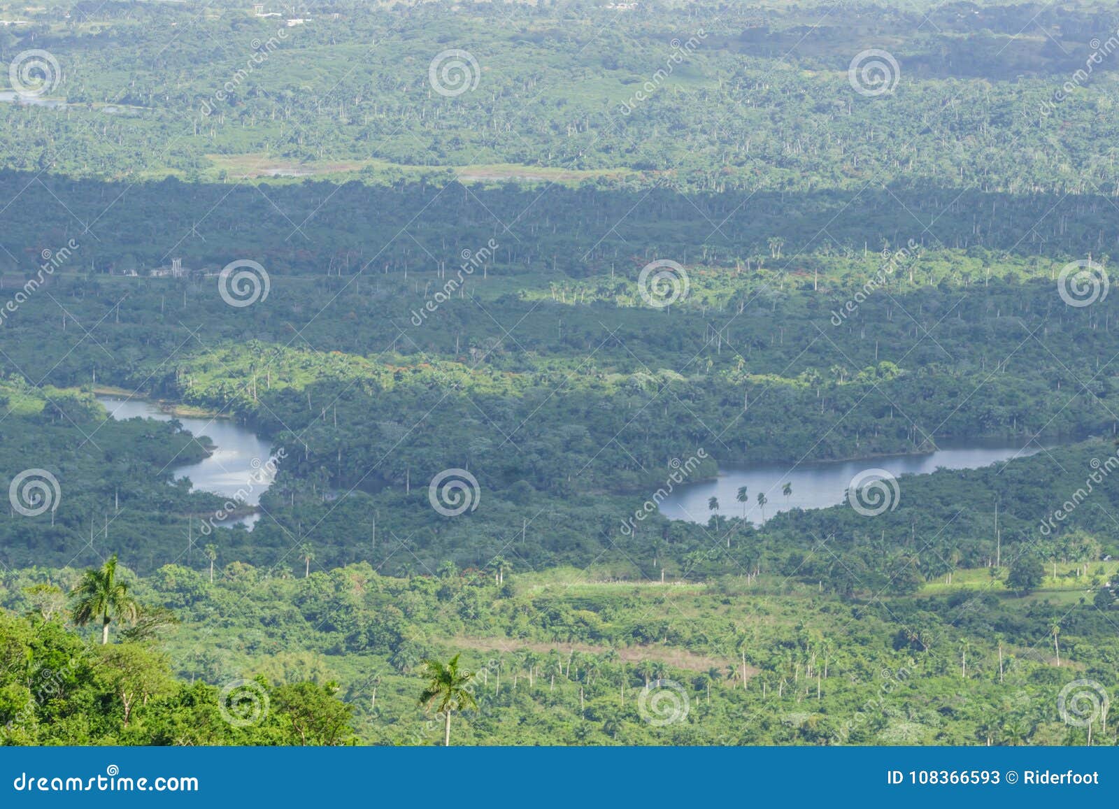 Panoramic View of Las Terrazas, Pinar Del Rio, Cuba. Stock Image ...