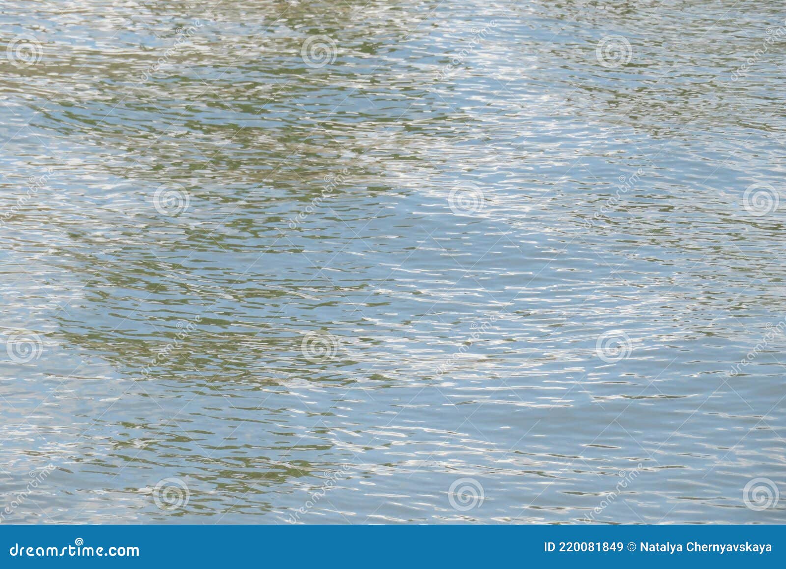 Abstract Blue River Water Background Stock Image - Image of bright ...