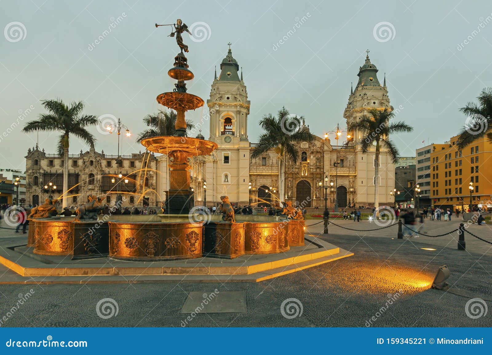 Lima Main Square Cathedral Stock Photos - Download 352 Royalty Free Photos