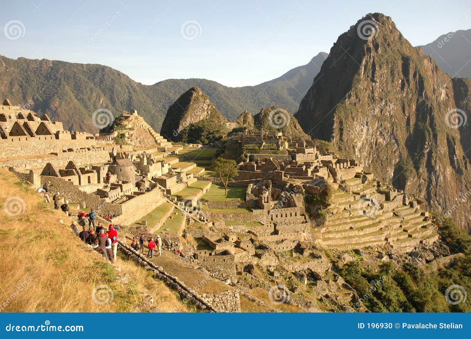 Panoramic View of Machu Picchu Editorial Image - Image of treasure ...