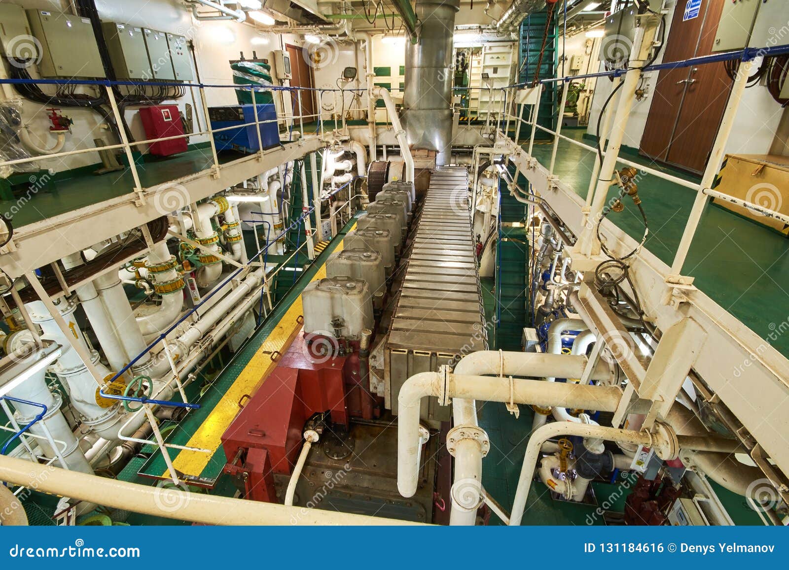 Ship Piping System. Conected Piping Stock Photography | CartoonDealer ...