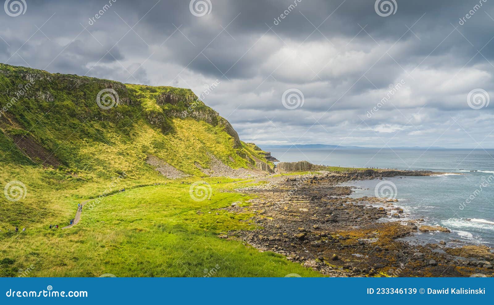 Panoramic Of Hexagonal Basalt Rock Formations, In Icelandic National ... Panoramic Of Hexagonal Basalt Rock Formations, In Icelandic National ...