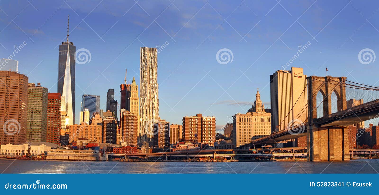 Panoramic View of Manhattan. New York, USA Editorial Photo - Image of ...