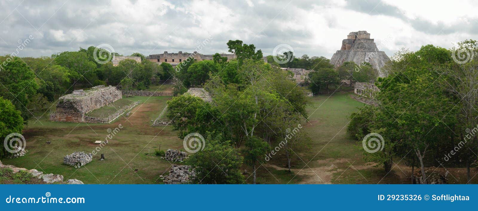 View Of A Mayan Ladder Located Near Mayan Ruins. Riviera Maya, Cancun ...