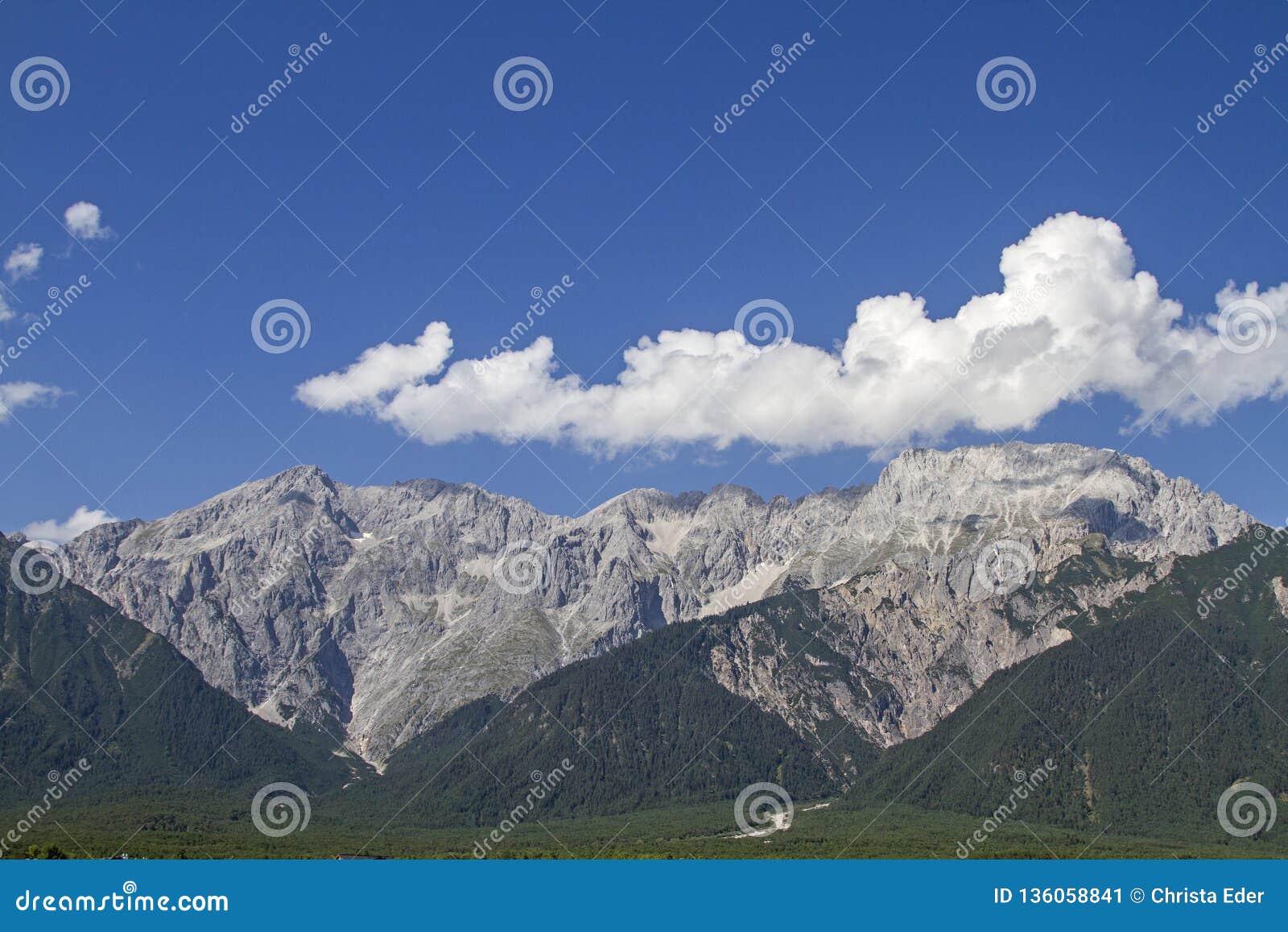 Panoramic View Mieming Chain Stock Image - Image of sunny, mieming ...