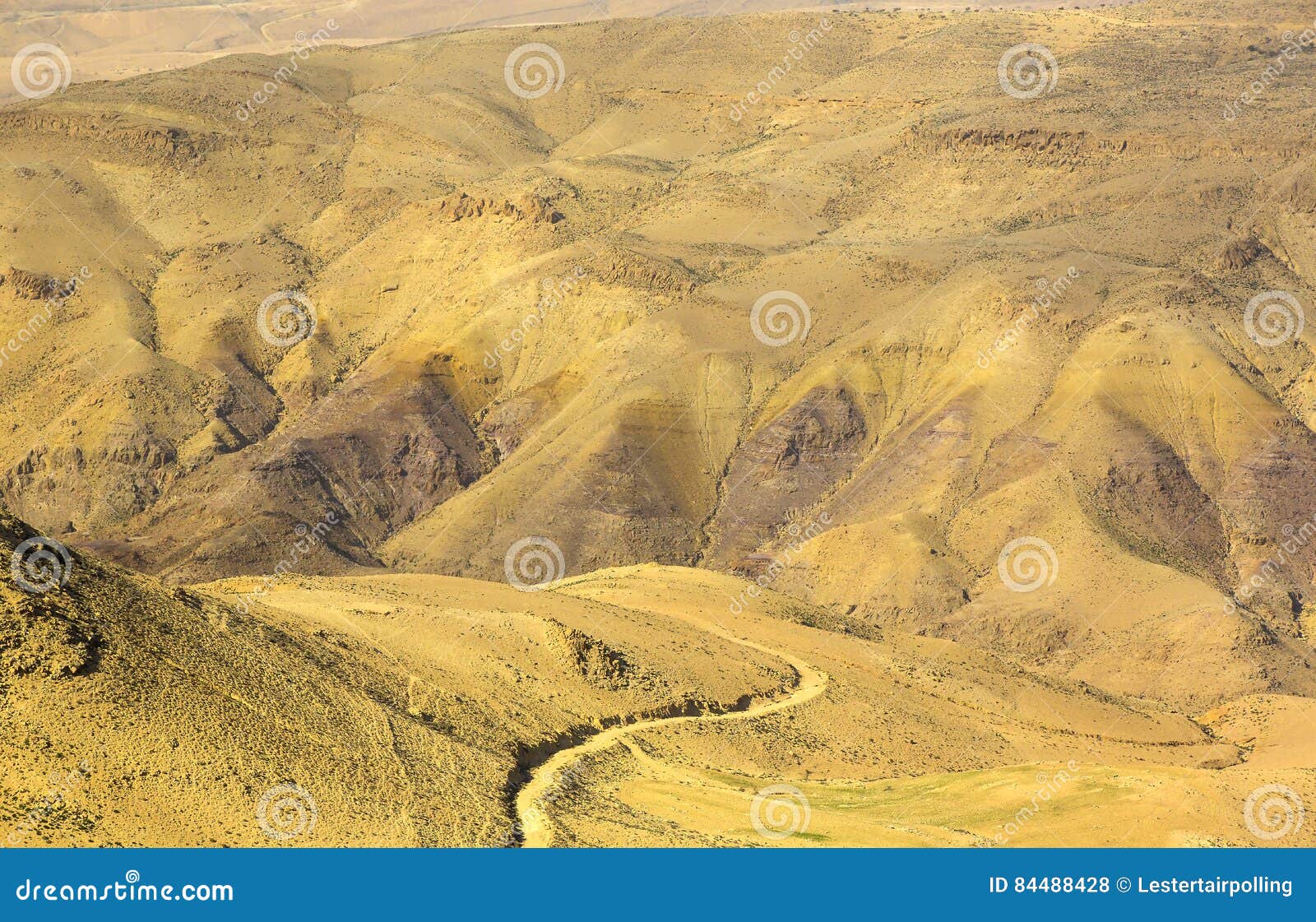 Panoramic View of Mount Nebo Stock Photo - Image of landscape, hill ...