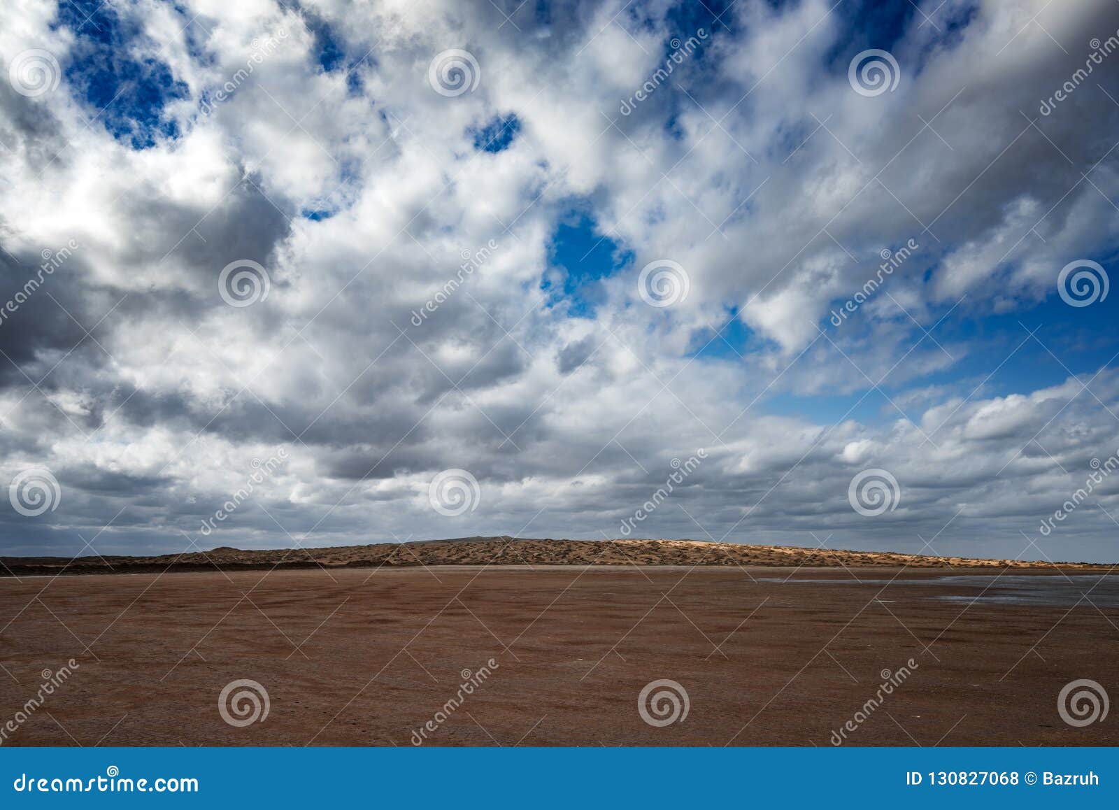Panoramic View of the Mud Volcanoes Stock Photo - Image of hell, nature ...