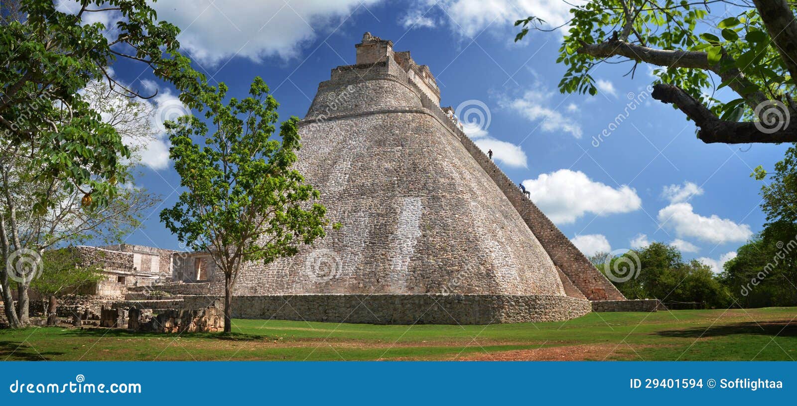 Panoramic View of One of the Most Beautiful and High Pyramid in Stock ...