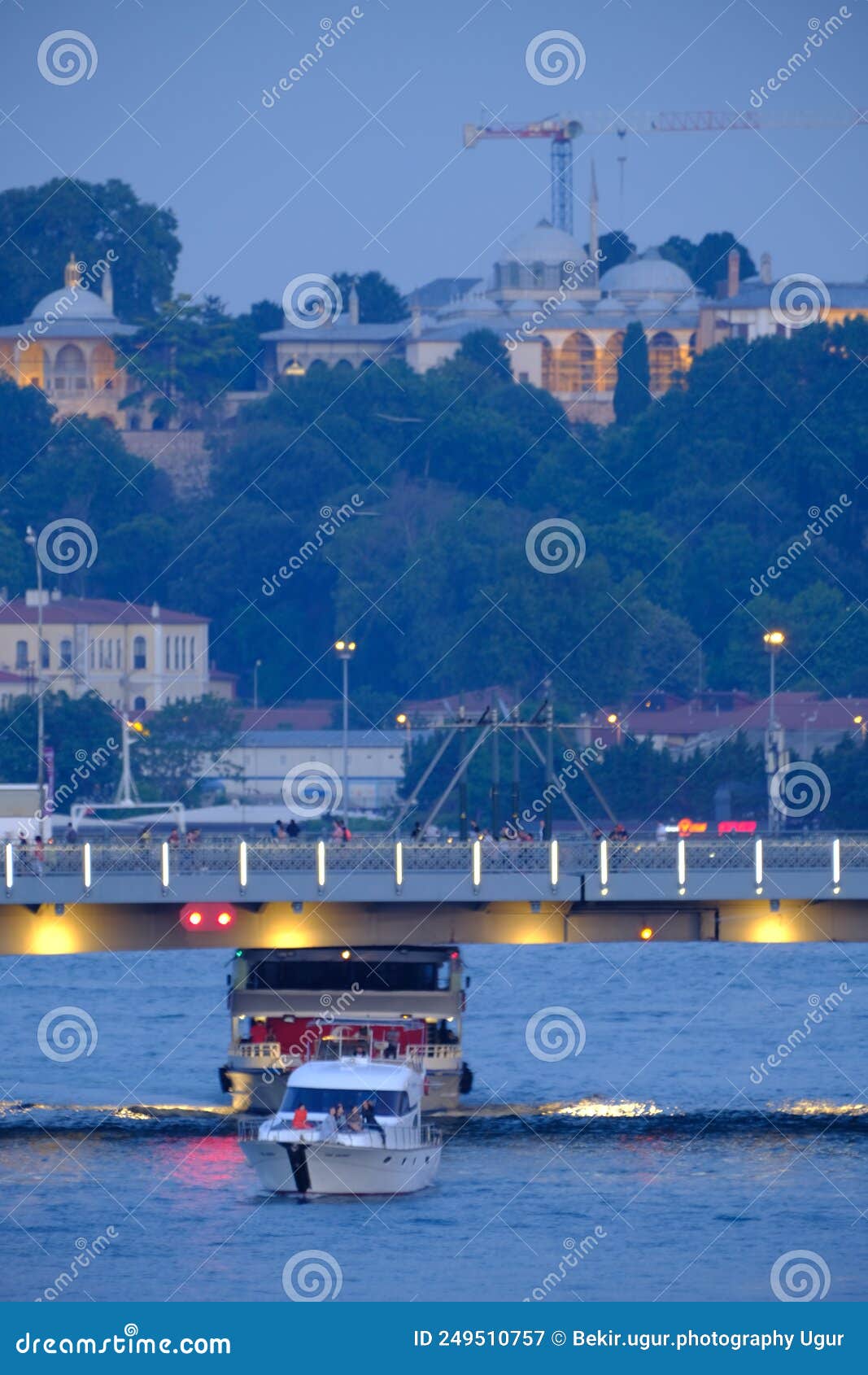 View over Istanbul stock image. Image of tower, houses - 249510757