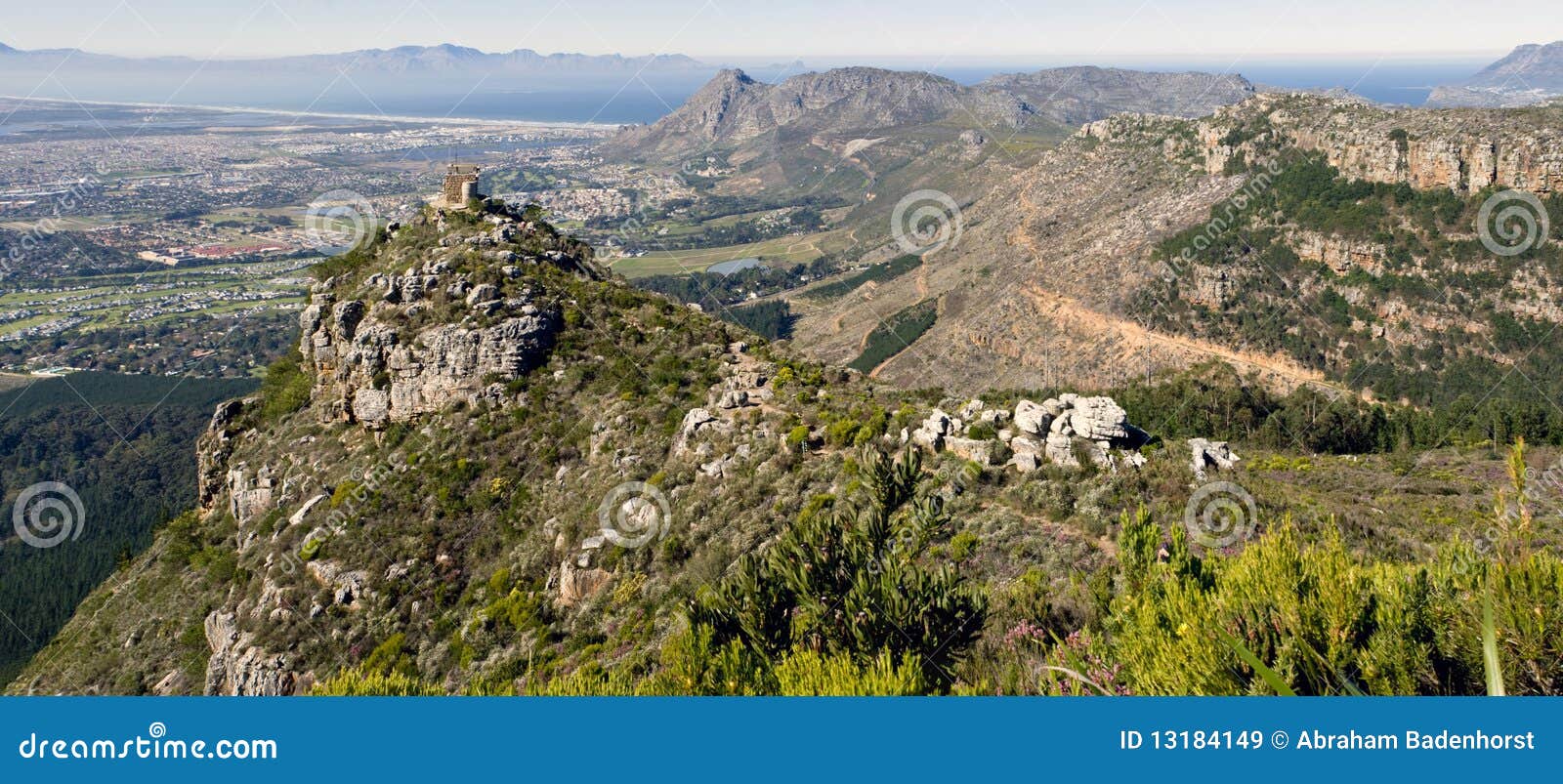 A Panoramic View Over the Southern Suburbs Stock Image - Image of ...