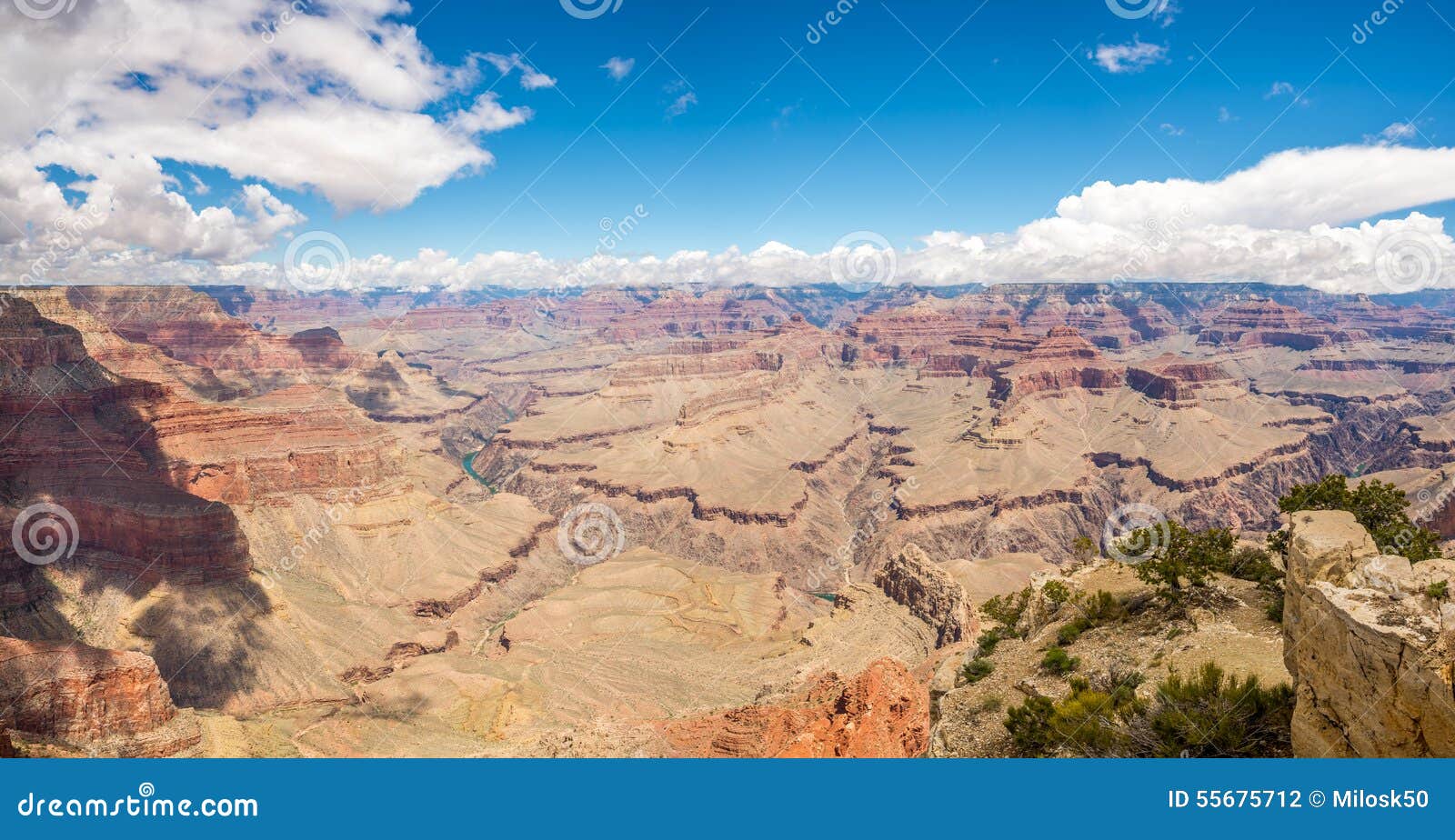 Panoramic View from Pima Point Stock Photo - Image of traveling, park ...