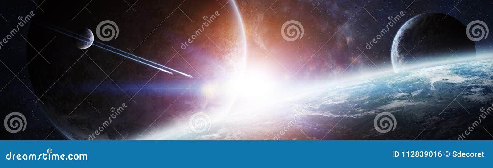 Panorama View Of Solar System