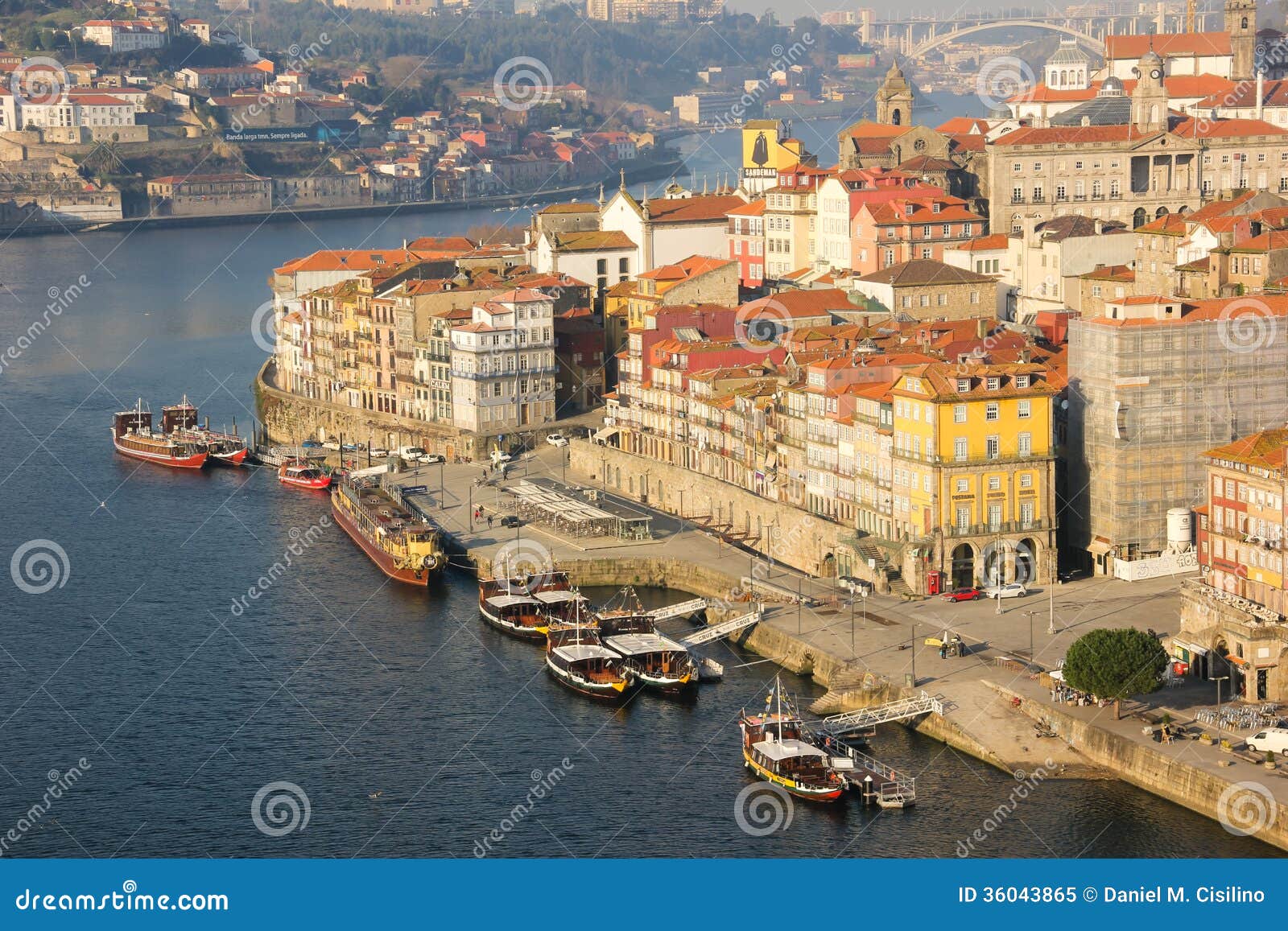 Panoramic View. Porto. Portugal Editorial Image - Image of centre ...