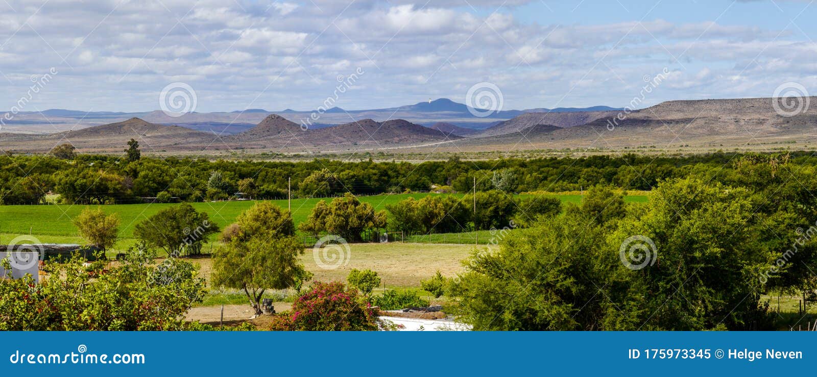Panoramic View of Prince Albert Granting a Glimpse of the Great Karoo ...