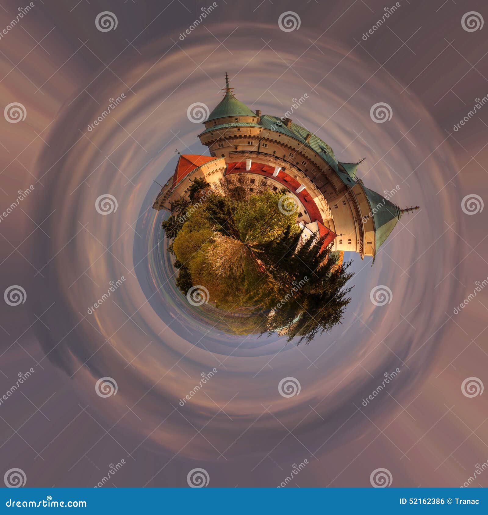 Bojnice Castle In Slovakia, Illustration With Colored Pencils Royalty ...