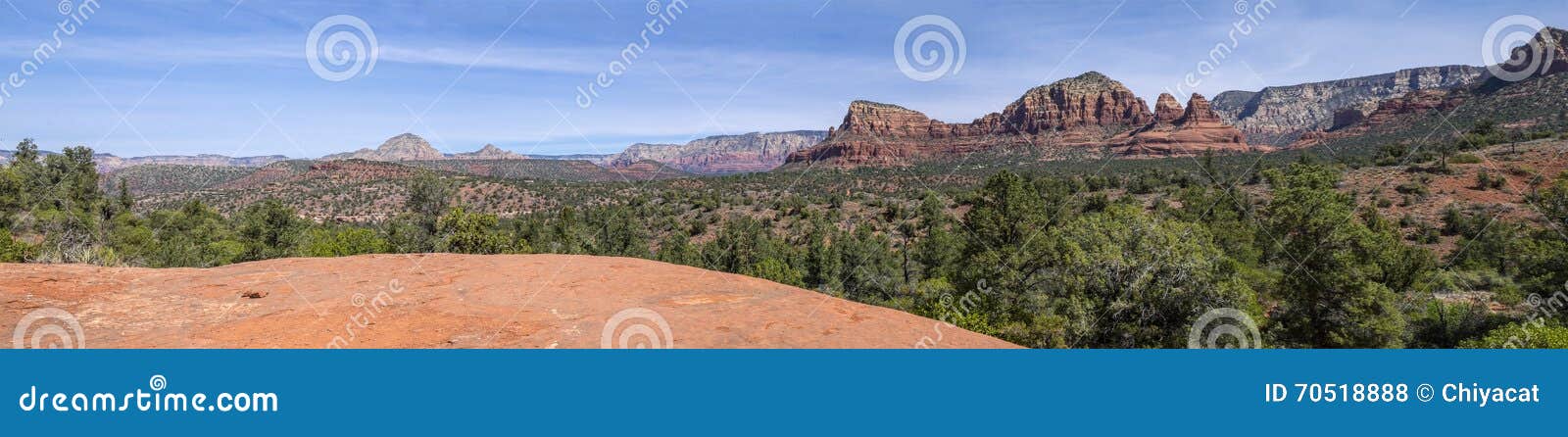 Panoramic View of Sedona Arizona #1 Stock Photo - Image of nature ...