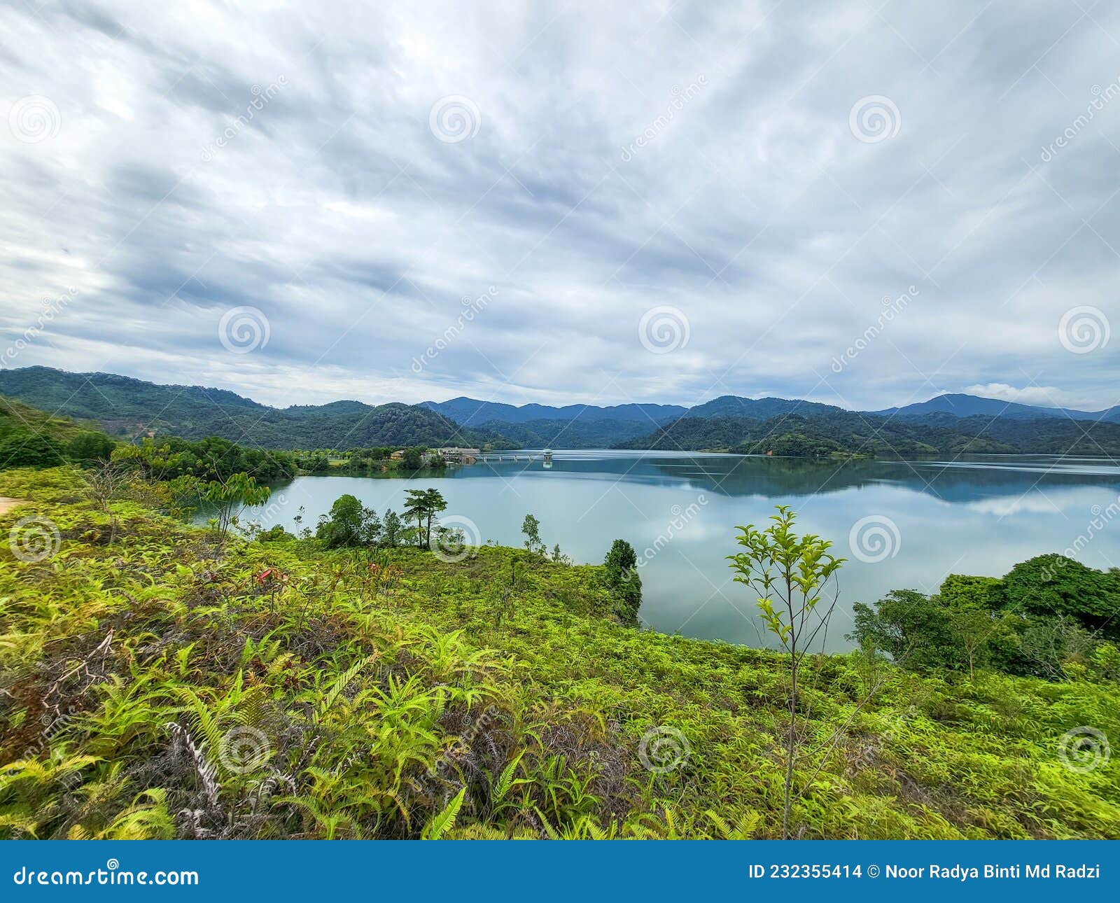 Panoramic View of Selangor Dam in Kuala Kubu Bharu, Selangor, Malaysia ...