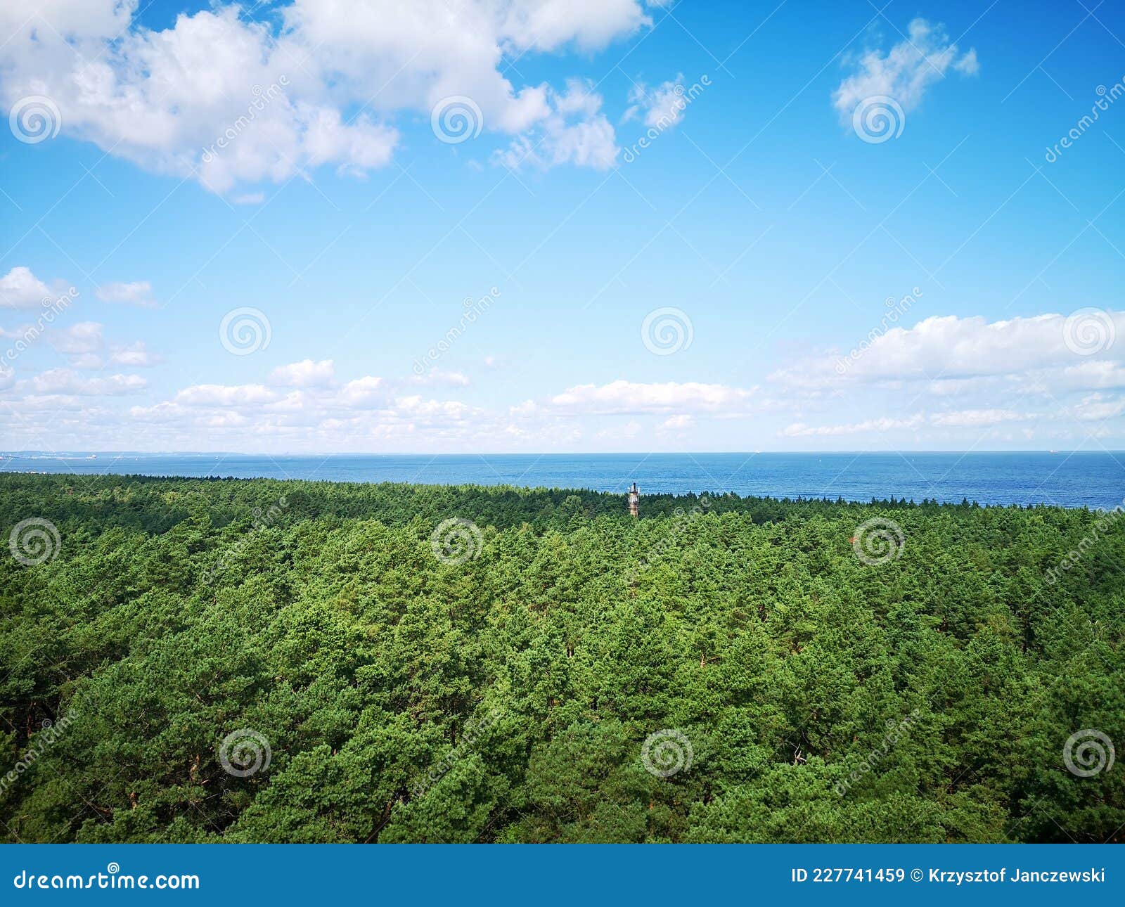 Delta Of Vistula River On Sobieszewo Island, Poland Stock Photo ...