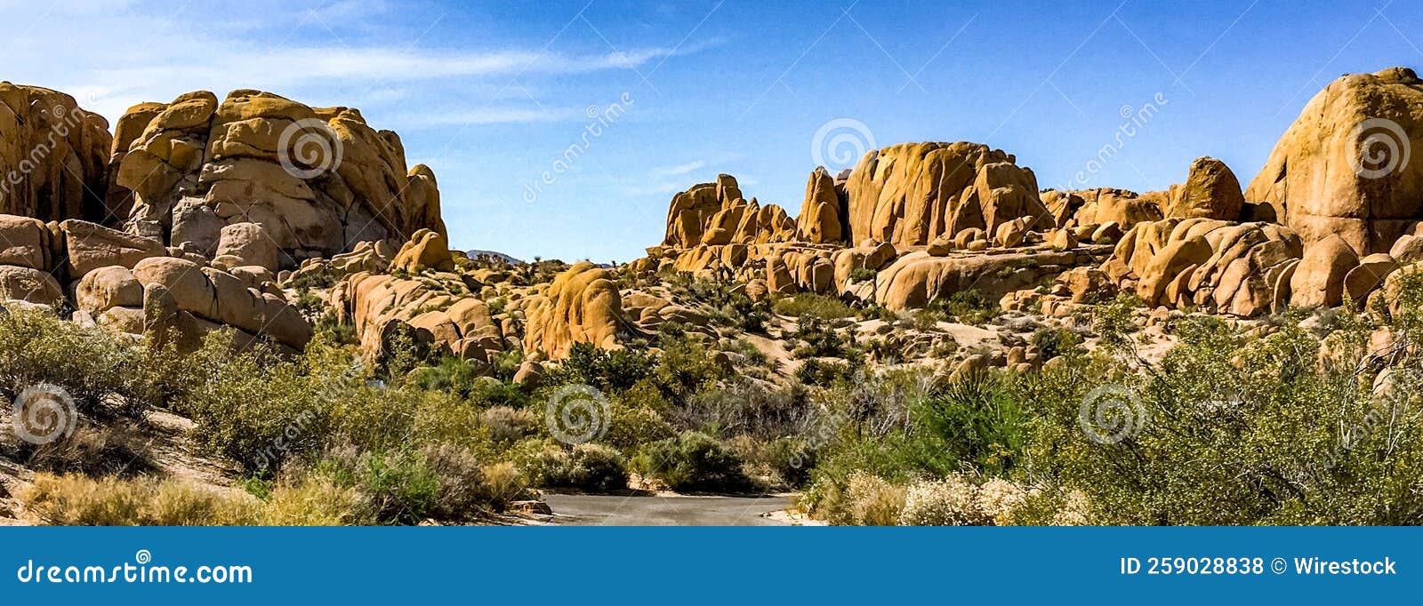 Panoramic View of the Spitzkoppe a Group of Bald Granite Peaks. Namibia ...