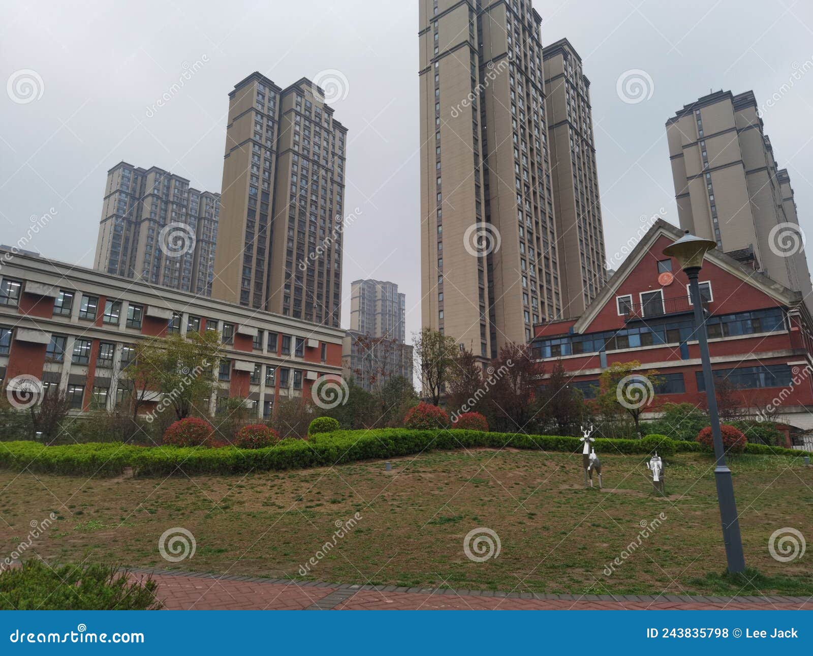 Panoramic View of Residential Building Complex in Chang`an District ...
