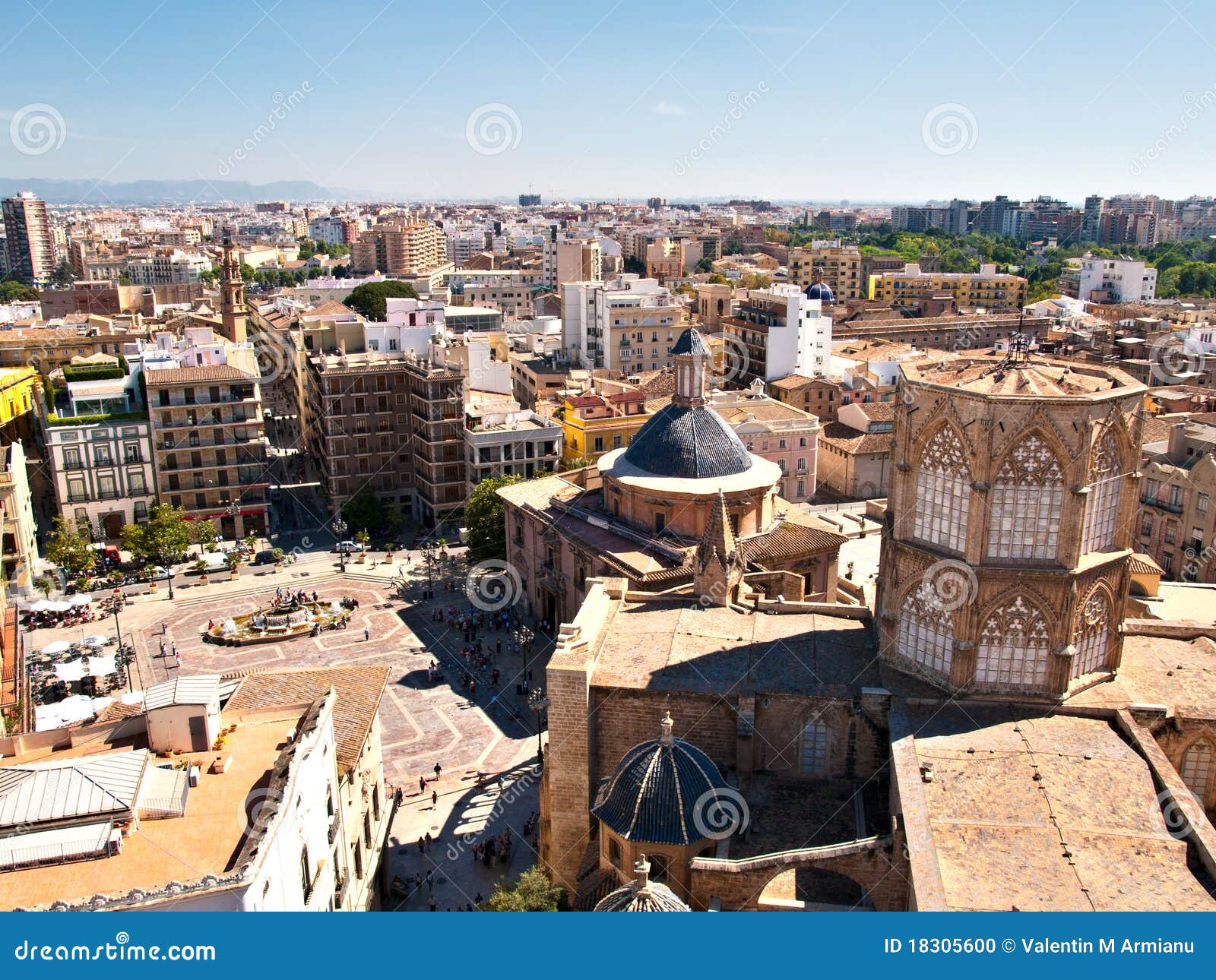 Panoramic view - Valencia editorial image. Image of museum - 18305600