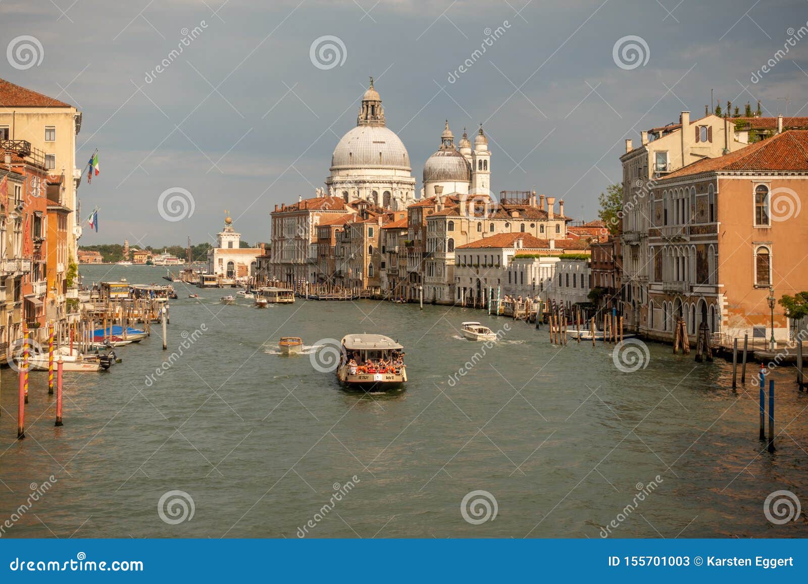 A panoramic view of Venice editorial stock photo. Image of maria ...