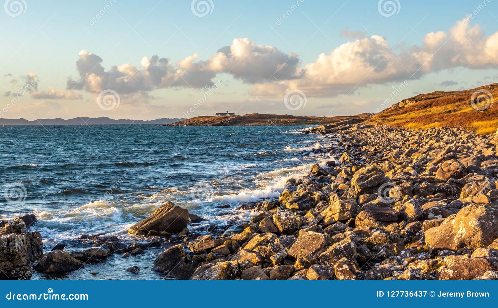 Panoramic Views from the Applecross Peninsula Stock Image - Image of ...