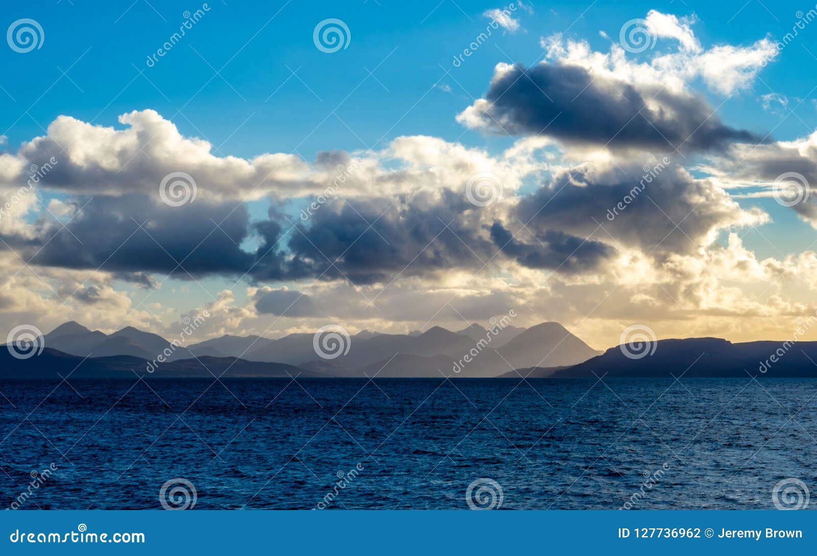 Panoramic Views from the Applecross Peninsula Stock Photo - Image of ...