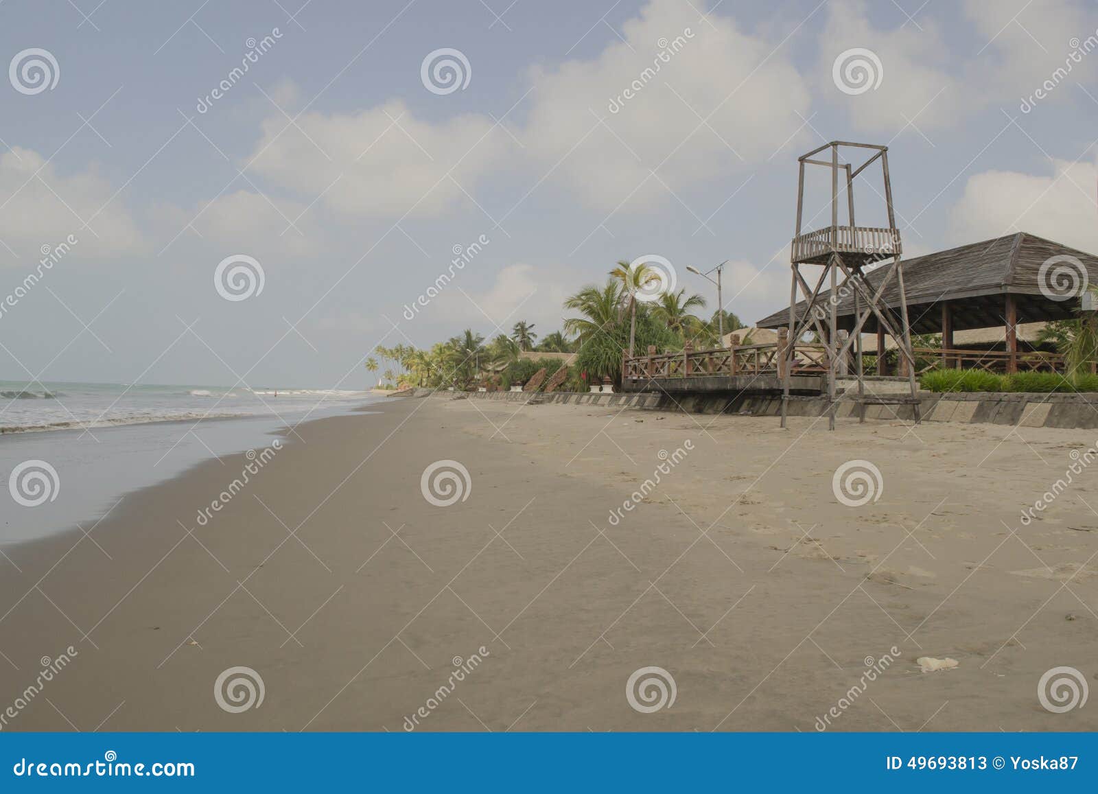 Panoramic Views of the Beach Stock Image - Image of asiatic, burmese ...