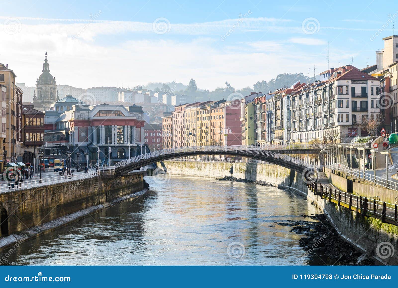 Panoramic Views of Bilbao Old Town, Spain Editorial Stock Photo - Image ...