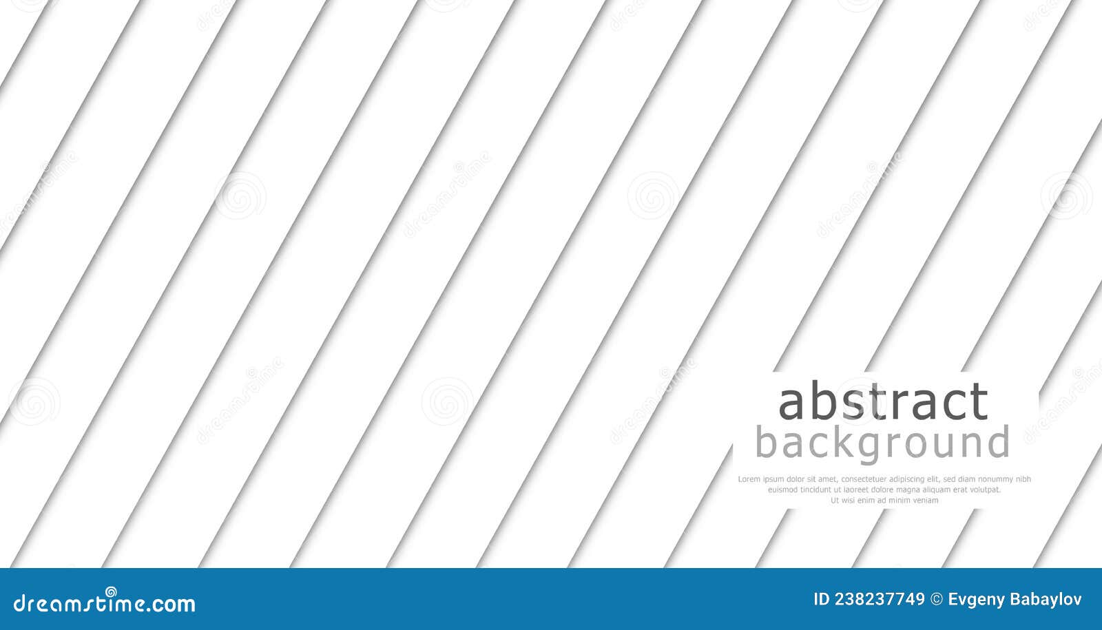 Panoramic White Abstract Background with Place for Text - Vector Stock ...