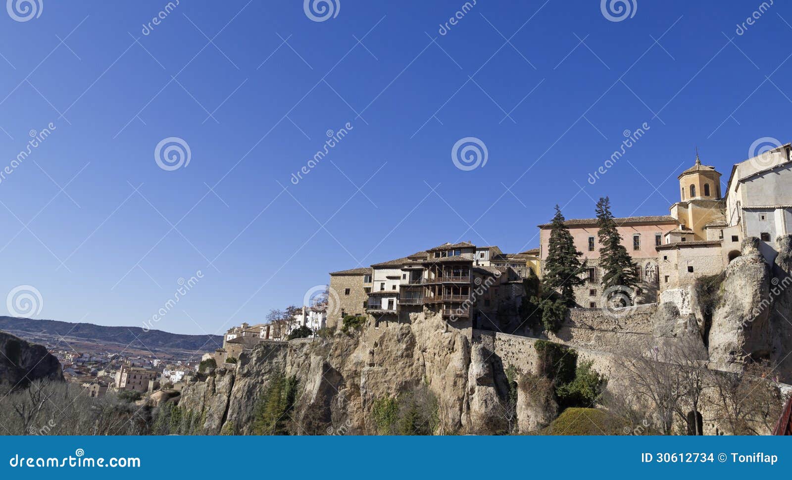 Panoramico Di Cuenca, Spagna. Fotografia Stock - Immagine di ...