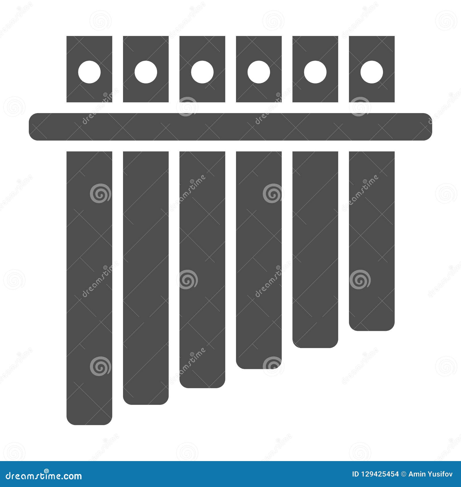 Flute Sign Emoji Icon Illustration. Wind Instrument Vector Symbol ...