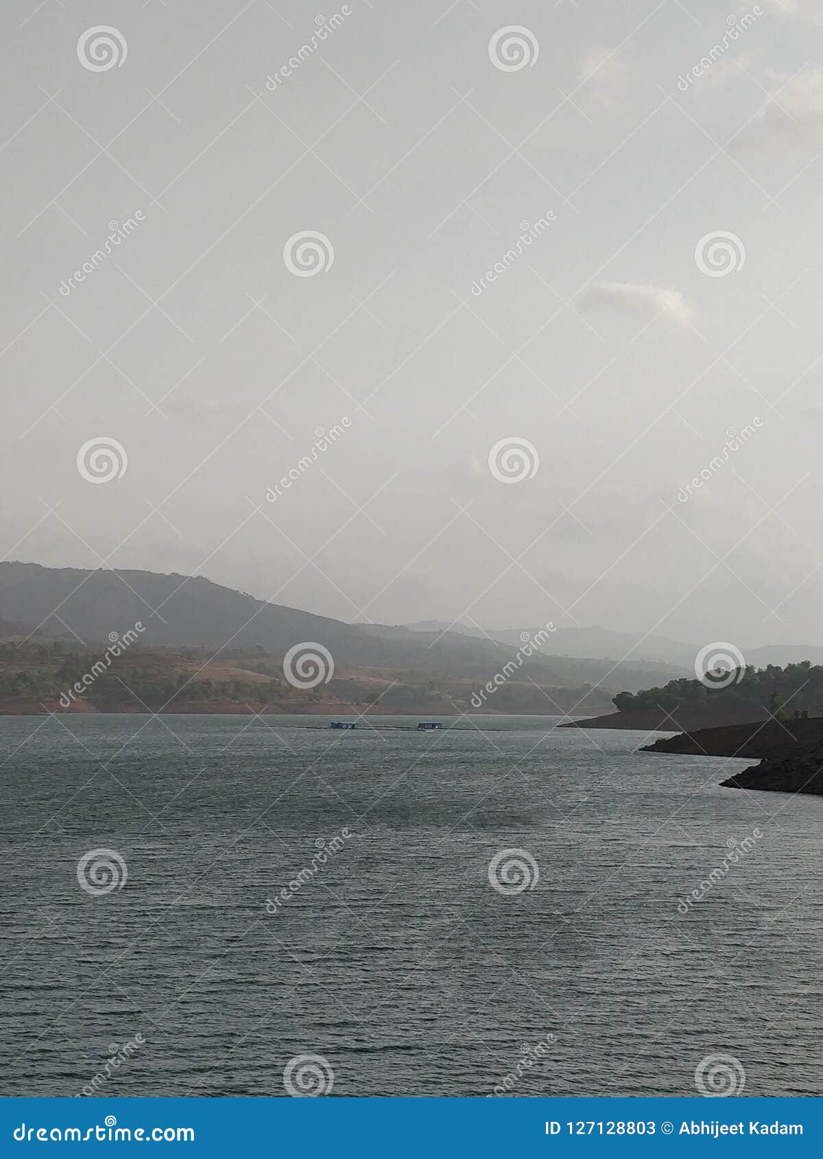 Panshet Dam stock image. Image of nature, lake, beautiful - 127128803