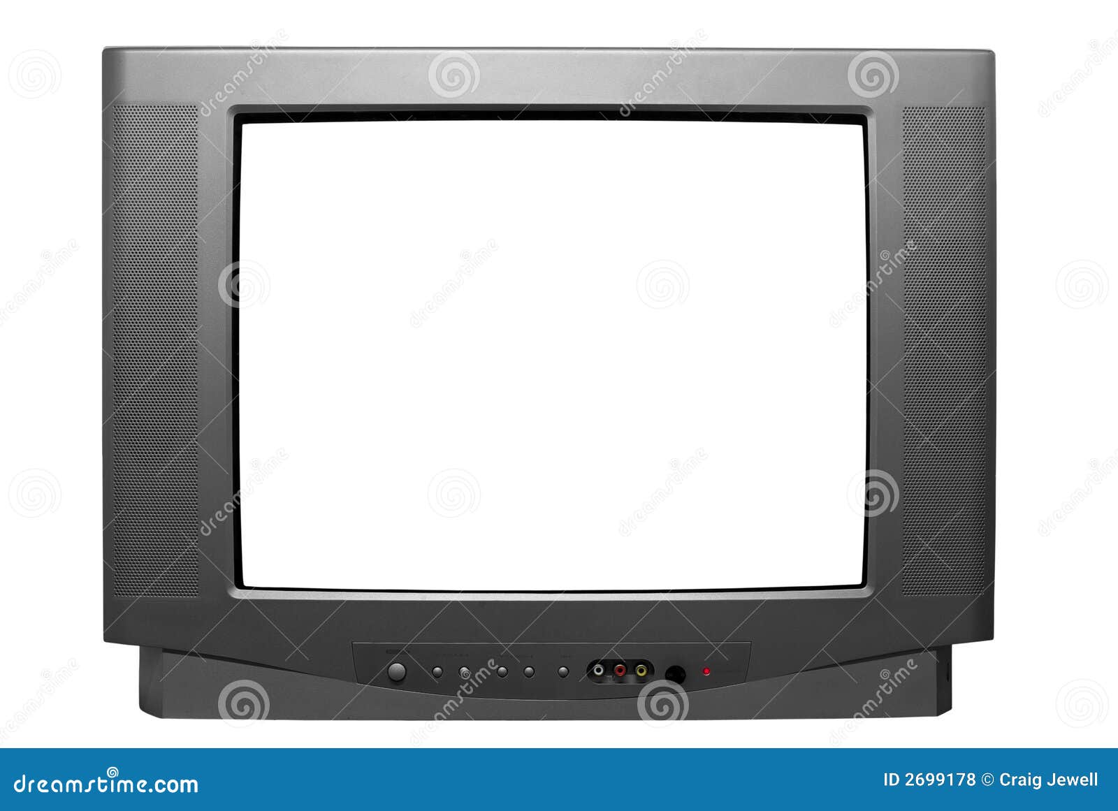 Pantalla En Blanco De La TV En Blanco Foto de archivo - Imagen de fondo ...