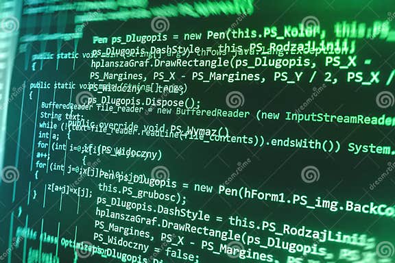 Pantalla Programada Del Código Fuente De La Codificación Stock de ilustración - Ilustración de ...