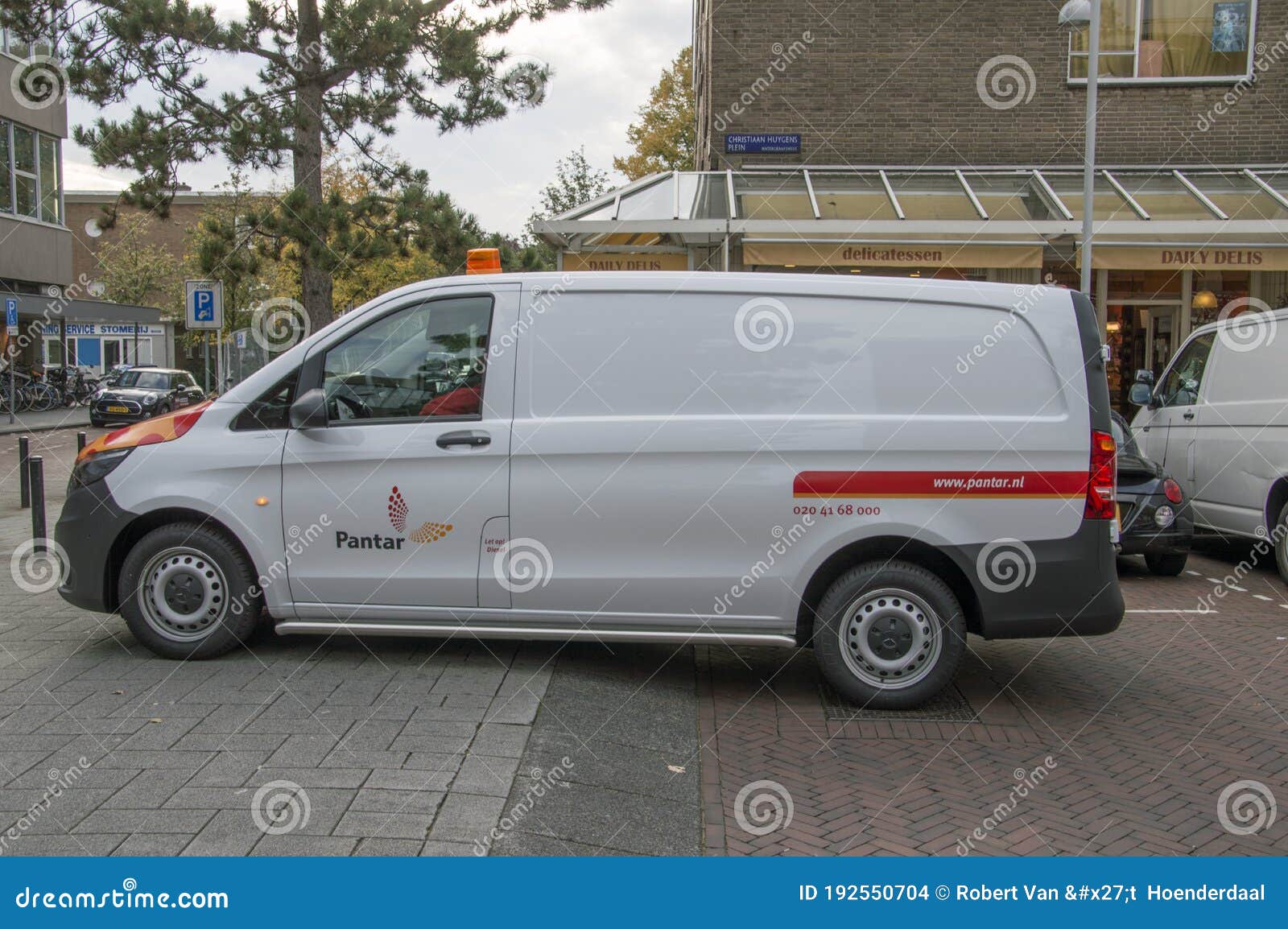 Pantar Company Van at Amsterdam the Netherlands 2018 Editorial Stock ...