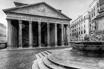 The Pantheon stock image. Image of black, outside, glare - 19187091