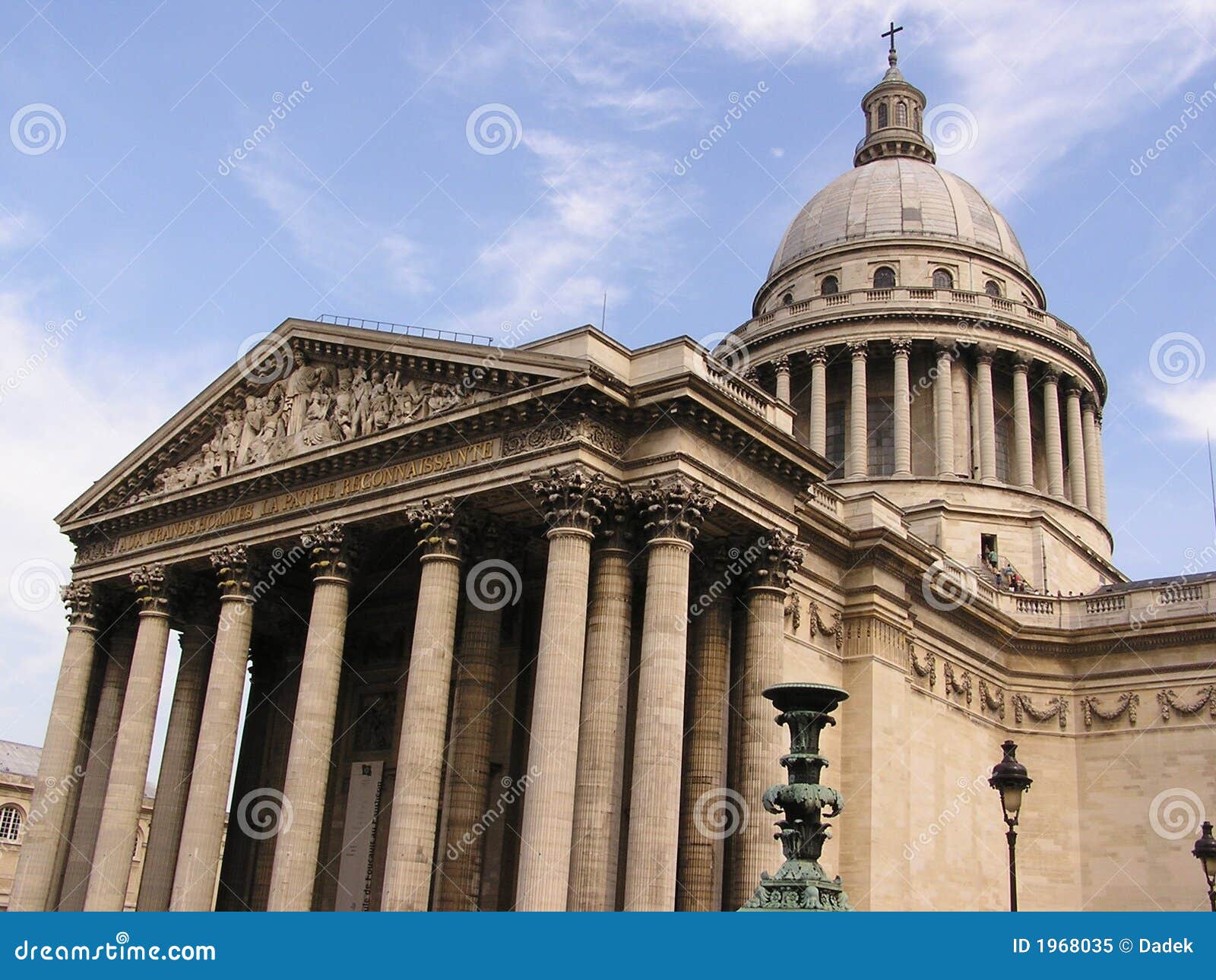 Pantheon stock image. Image of agrippa, hadrian, france - 1968035