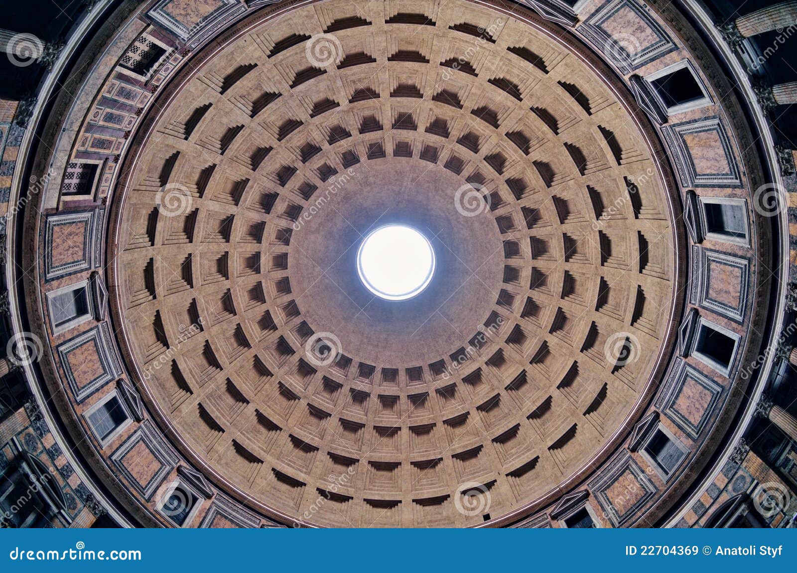Pantheon stock image. Image of landmark, architectural - 22704369