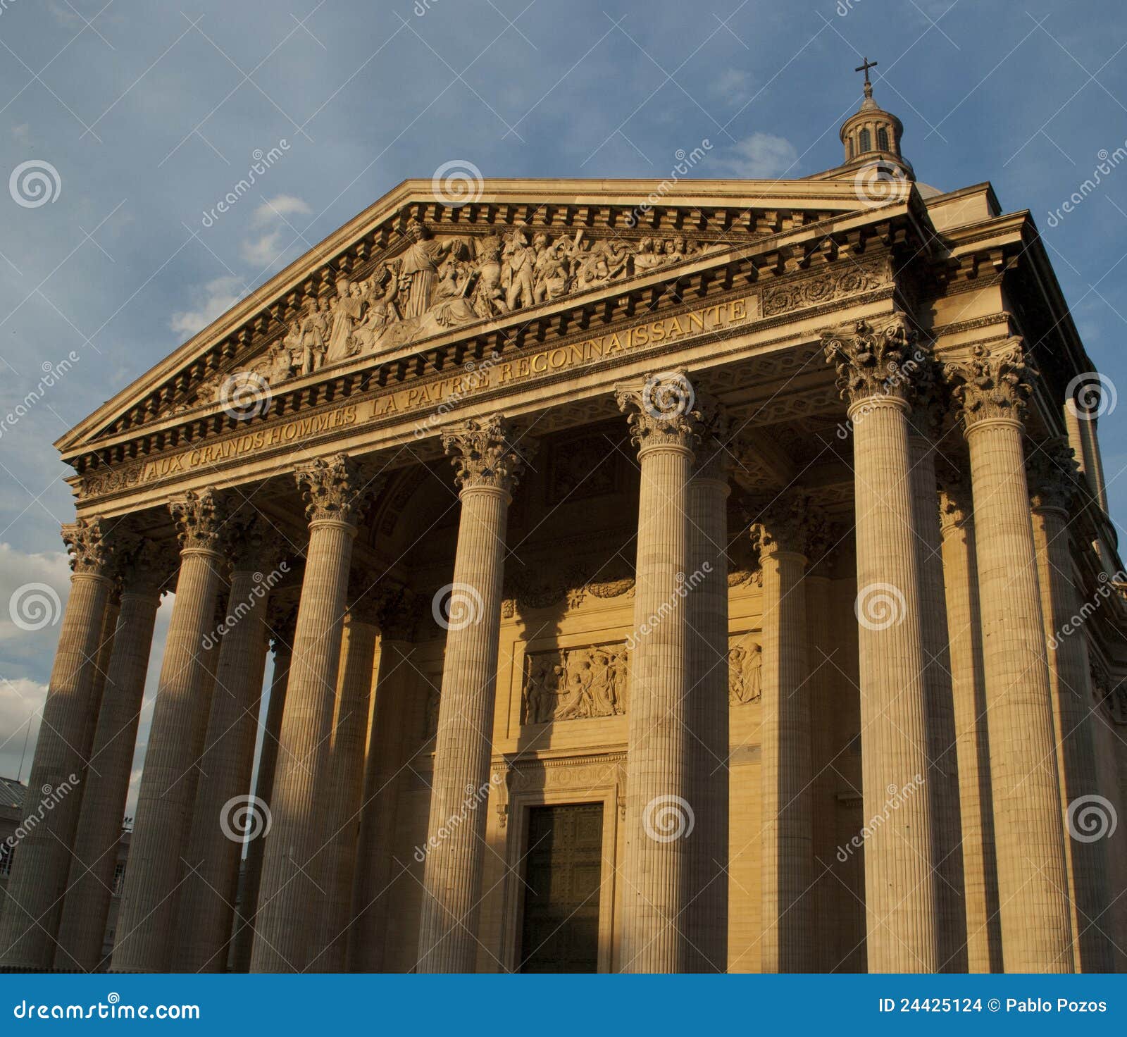 The Pantheon stock photo. Image of blue, architecture - 24425124