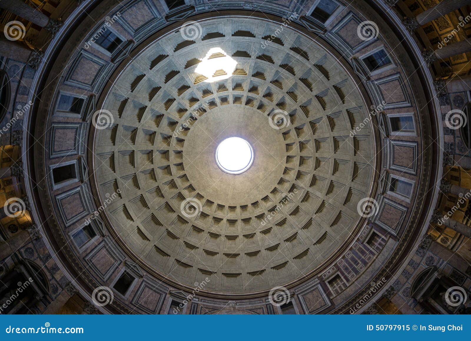 Pantheon ceiling editorial image. Image of roma, holy - 50797915