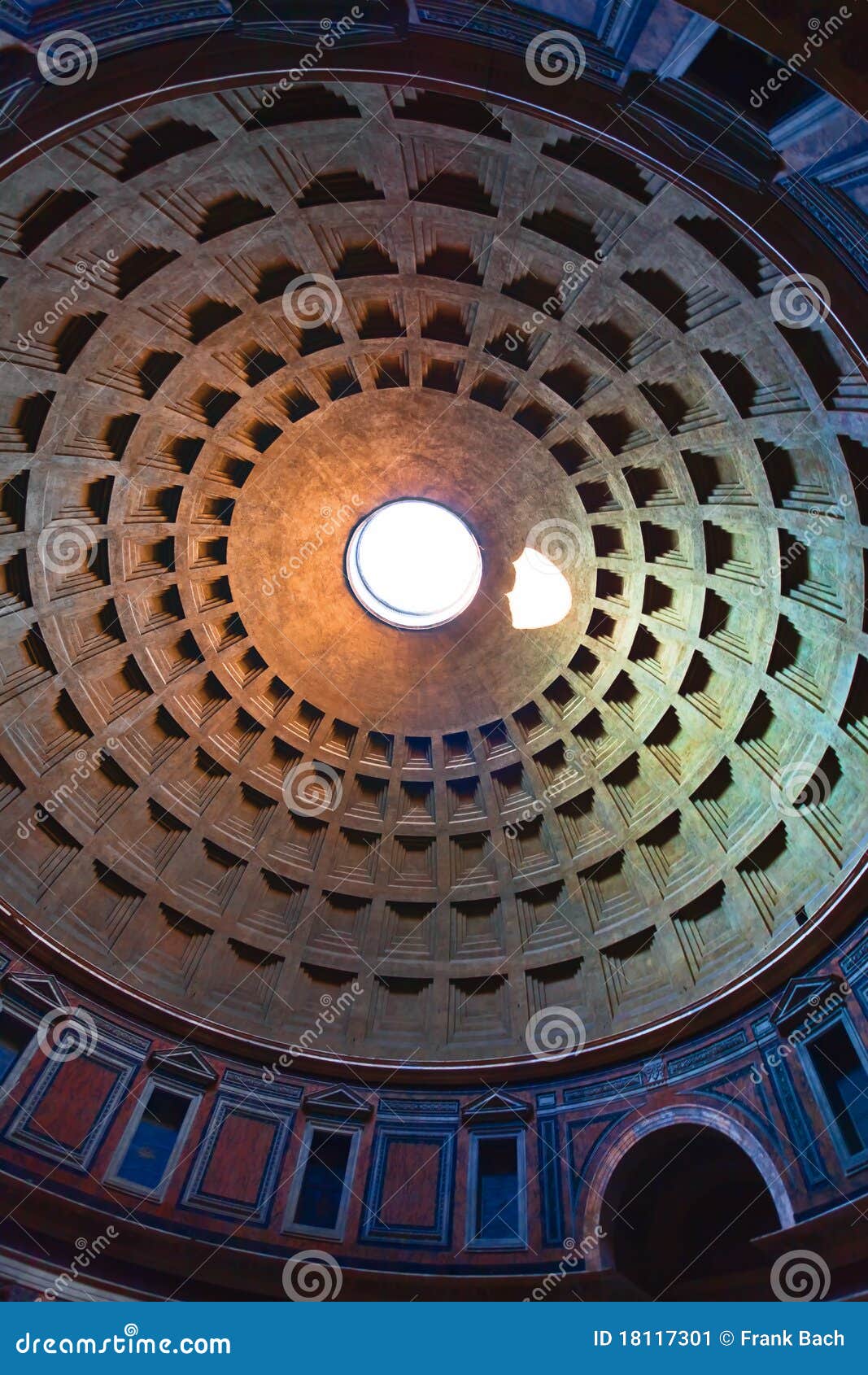 Pantheon, die Haube redaktionelles foto. Bild von geschichte - 18117301