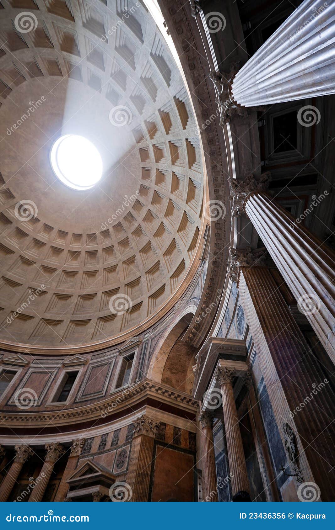 Pantheon Interior stock photo. Image of historic, classical - 23436356