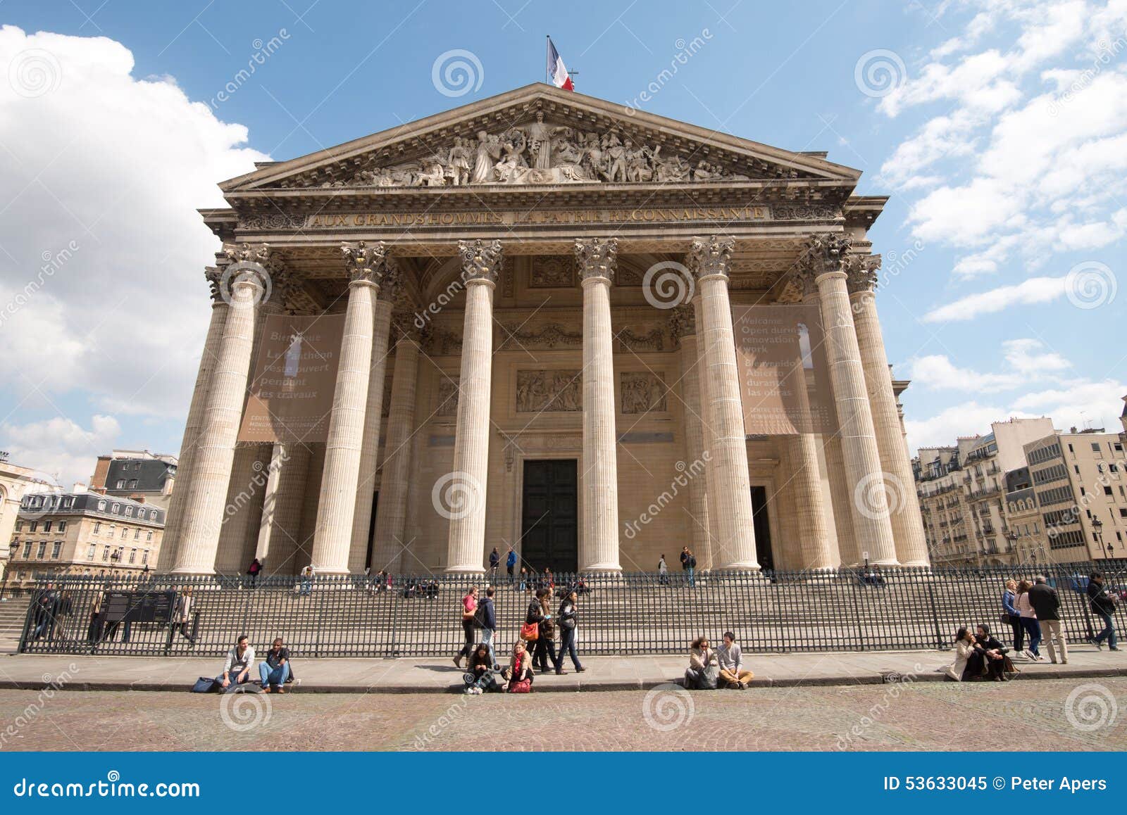 Quartier Latin Paris France Royalty-Free Stock Photo | CartoonDealer ...
