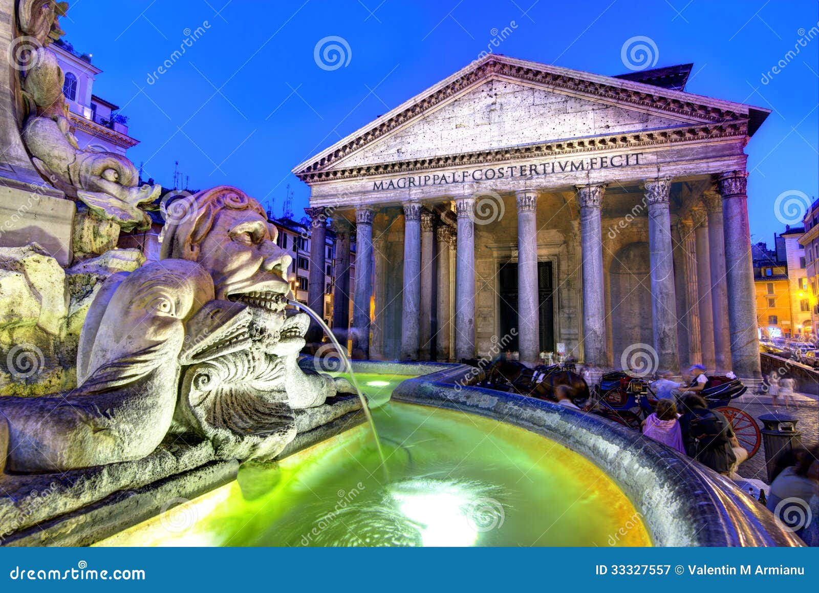 Pantheon Rome Stock Photo | CartoonDealer.com #46613784