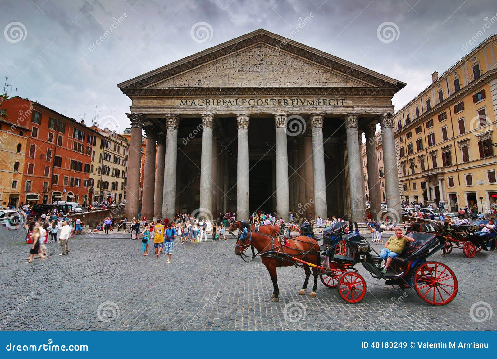 Pantheon, Rome editorial stock image. Image of pantheon - 40180249