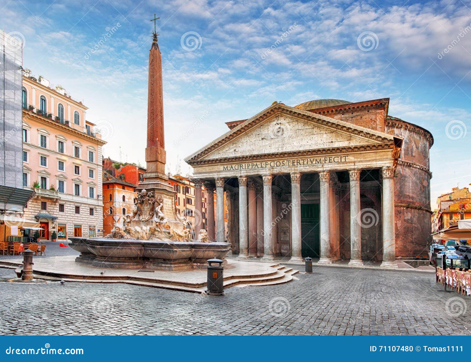 Pantheon Rome Stock Photo | CartoonDealer.com #46613784